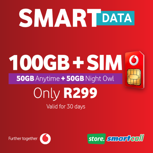 SIM Only + 100GB Smart Data
