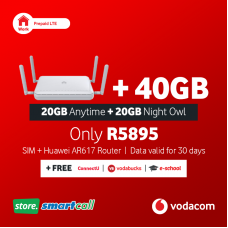 Huawei AR617 Router + 40GB Vodacom LTE Data